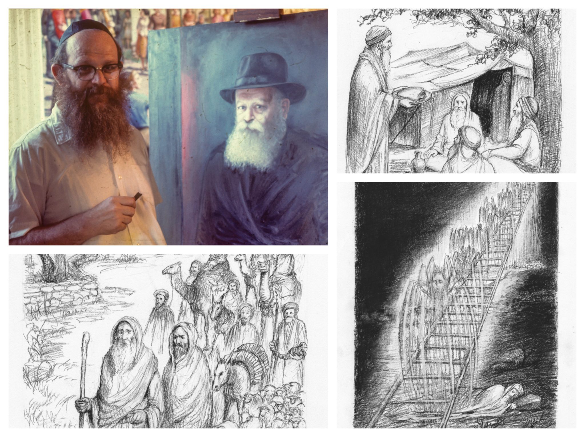 Zalman Kleinman’s Unpublished Drawings Discovered - Anash.org