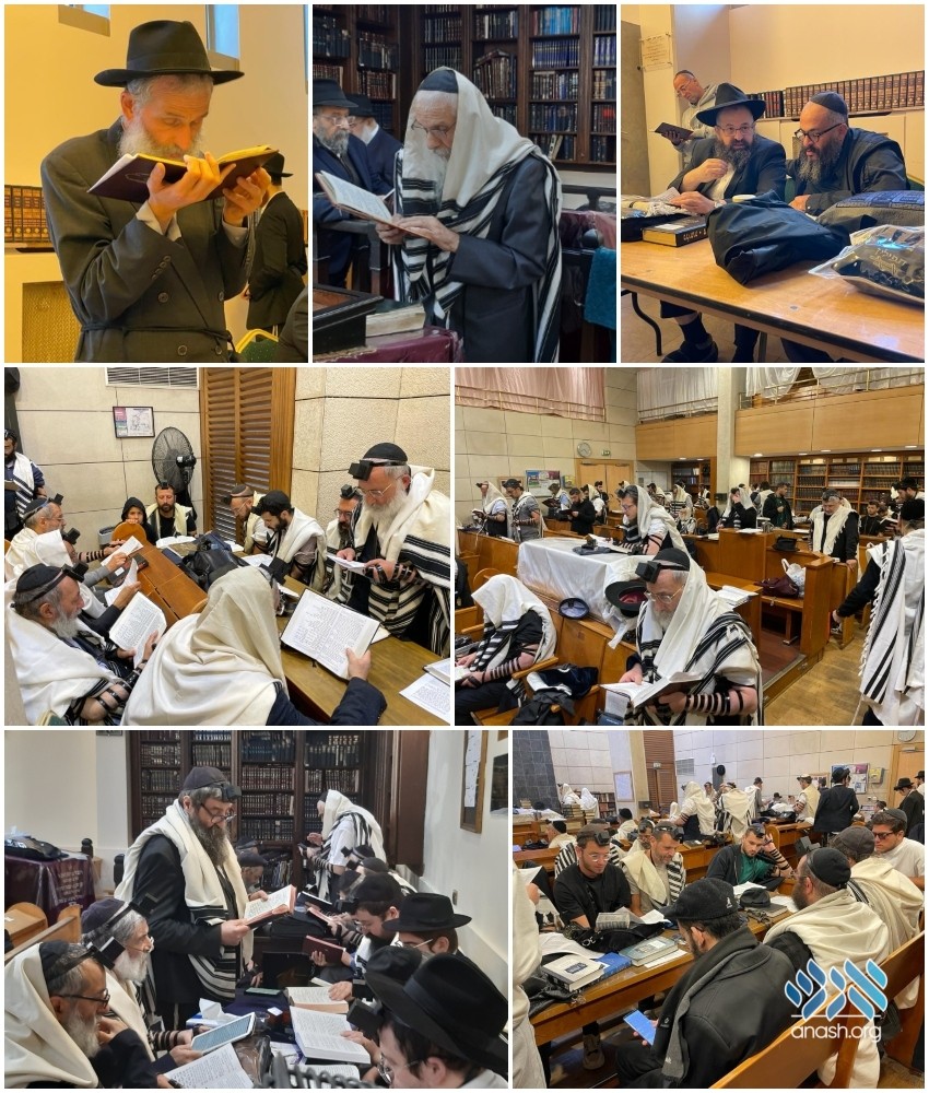 Selichos and Hataras Nedarim Recited in Paris - Anash.org