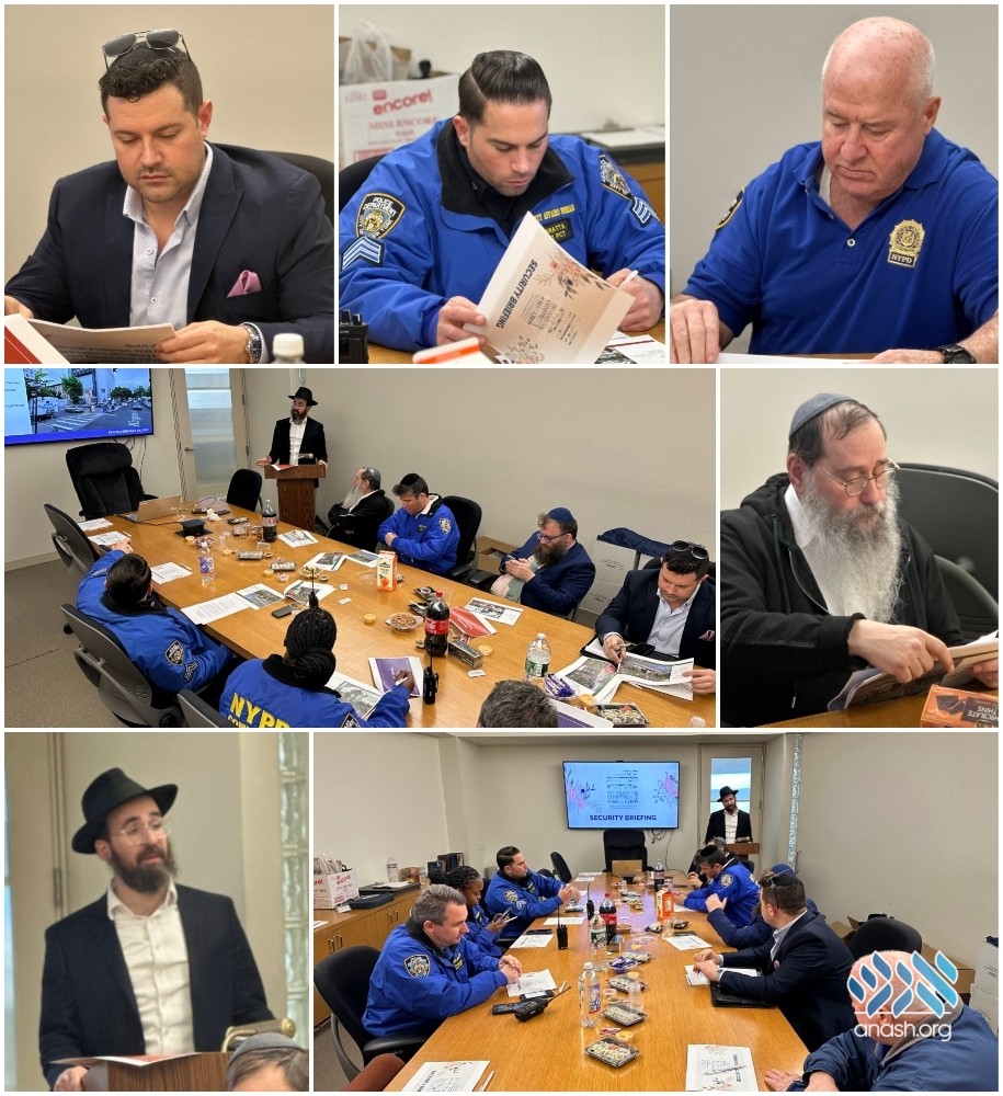 New York Law Enforcement Prepares for Kinus Hashluchos - Anash.org New York Law Enforcement Prepares for Kinus Hashluchos - Anash.org