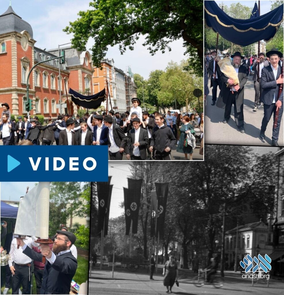 Jewish Victory March Passes Former Nazi Headquarters | Anash.org