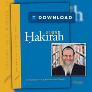 ‘Hakirah’ Explores Chassidic Origin of Hashgacha Pratis | Anash.org