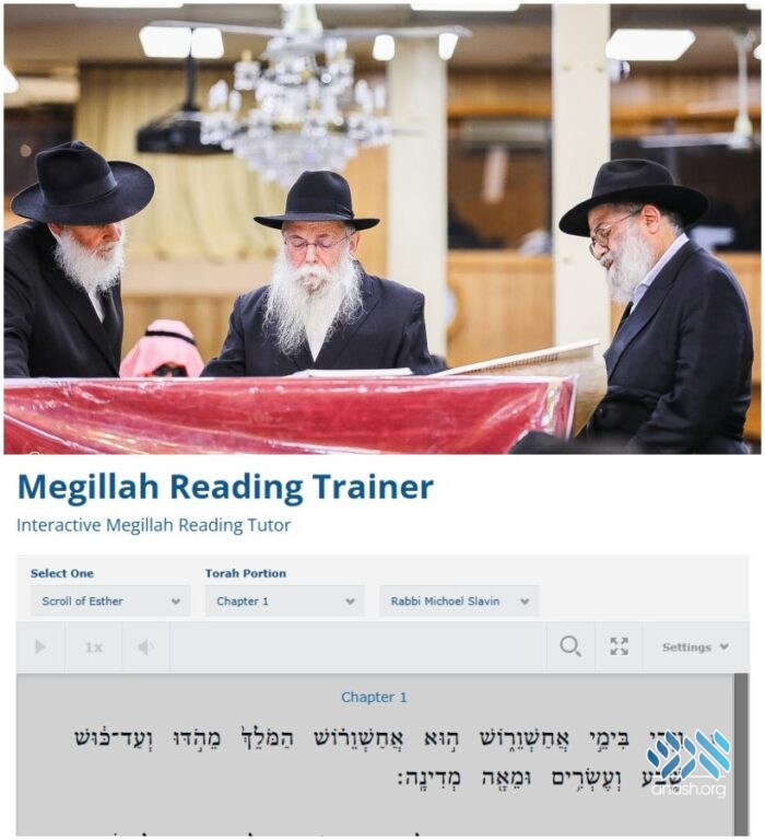 Leining Megillah Just Got That Much Easier | Anash.org