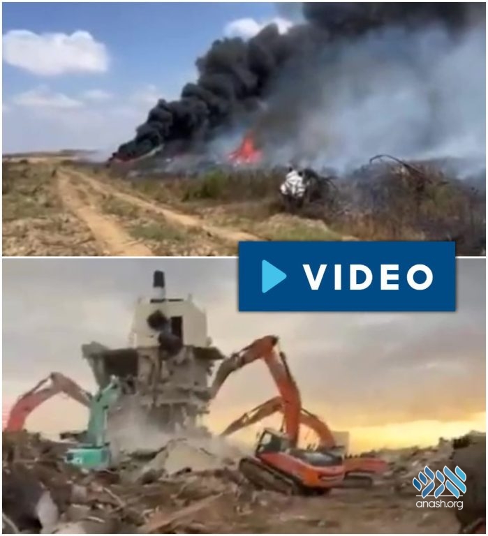 War Day 570: IDF Sets Fire to Gaza, Syria Clashes Near Border | Anash.org