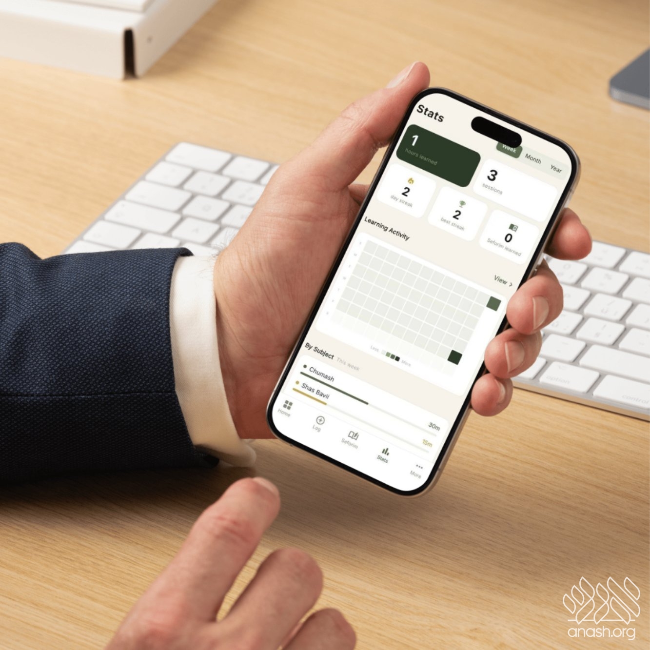 New App Helps Track and Strengthen Daily Torah Learning | Anash.org