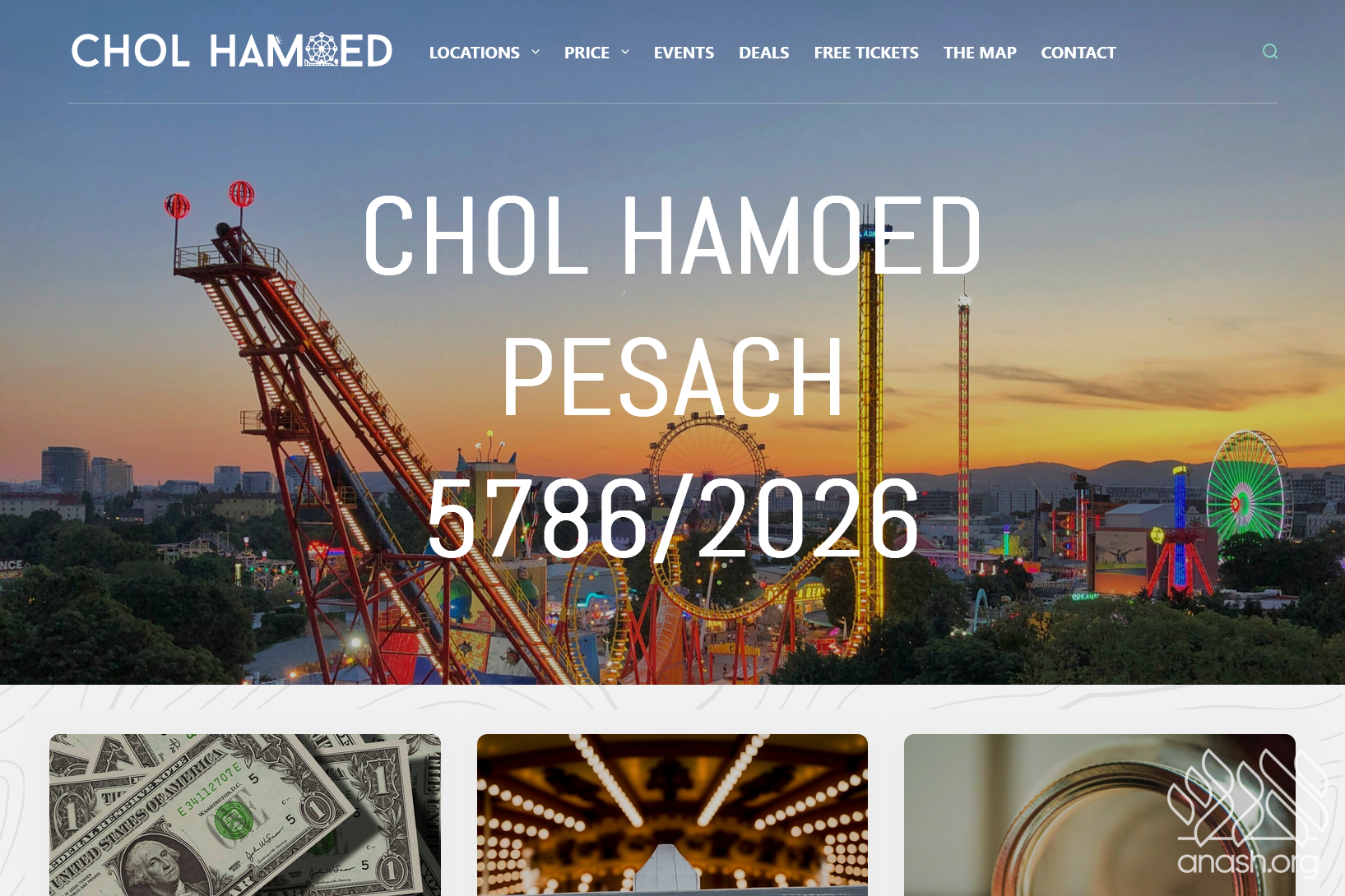Where to Go? Check Out the Chol Hamoed Trip Map | Anash.org