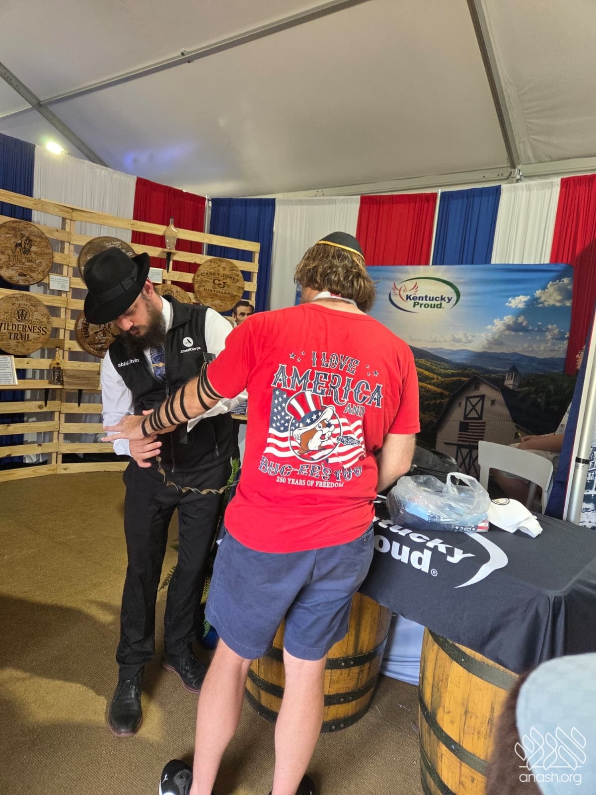 At the Great American State Fair, Kentucky Booth Features Chabad ...