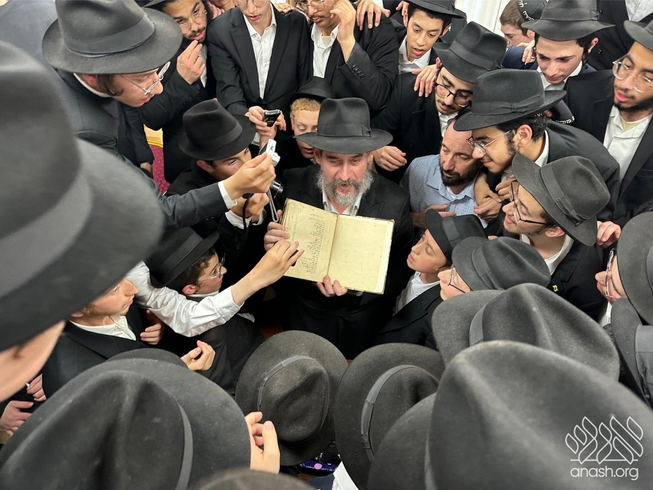 Manuscript of the Rebbe Maharash Redeemed After Dealer's Miracle ...